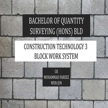 INTERLOCKING CONCRETE BLOCKS PAVEMENTS | PPTX
