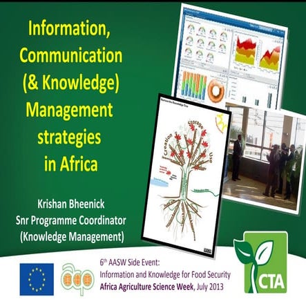 Information, Communication and Knowledge Management strategies in ...