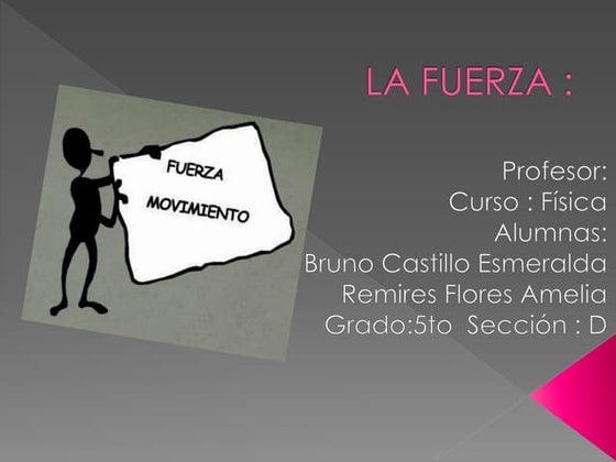 Movimiento y fuerza | PPT