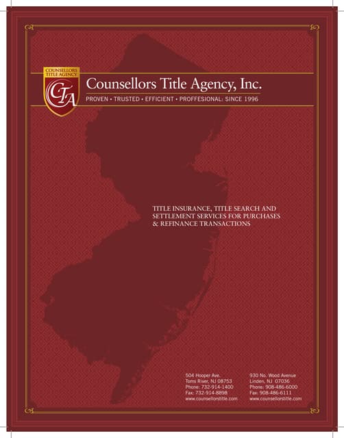 The Title Search Process Rundown | PDF