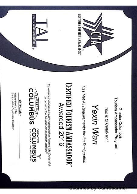 Ascend Certificate | PDF