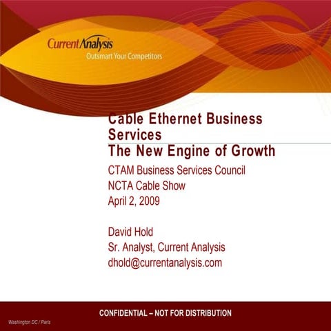 Comcast Business Class Ethernet | PPT