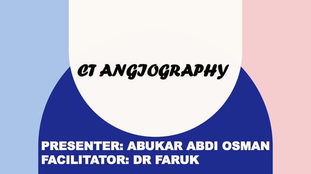 CT Lower Limb Angiography: Techniques, Indications, Protocols, Image ...