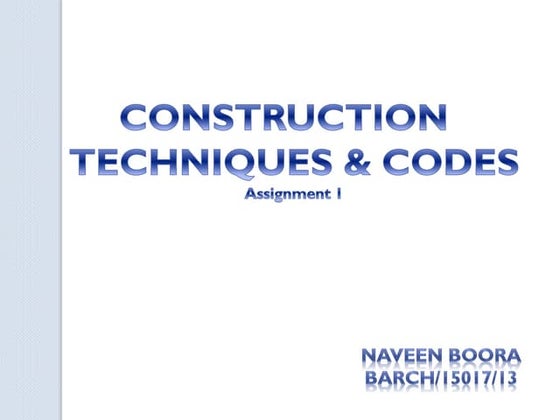 Classification of Builduing as per NBC | PPTX