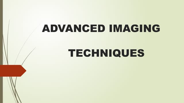 CT Image reconstruction | PPTX