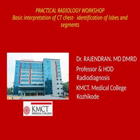 CT CHEST BASICS new.pptx - Basic interpretation of CT chest ...