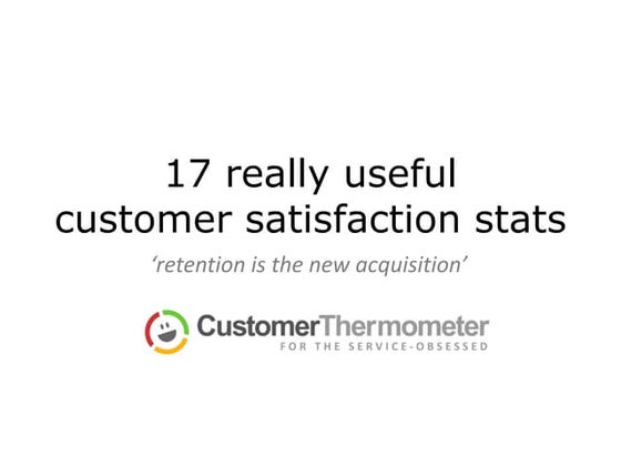 20 Customer Experience Quotes - Customer Thermometer | PPT