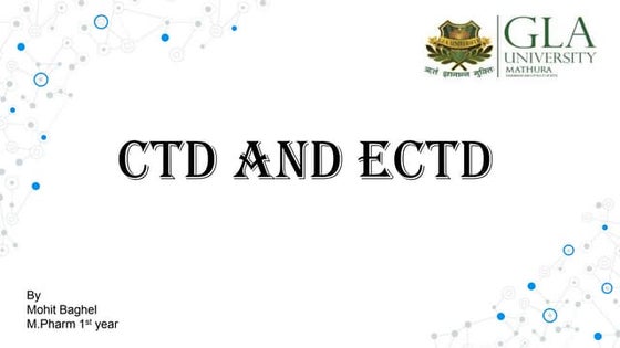CTD and eCTD | PDF | Pharmaceutical Drugs | Medical Health
