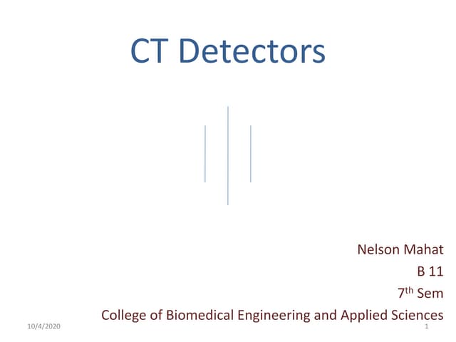 Generations of CT scanner | PPTX