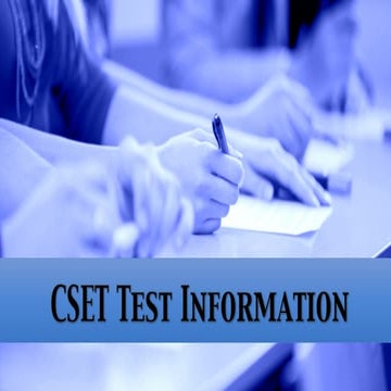 CTEL Test Information | PDF