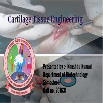 CTE ppt on CARTILAGE TISSUE ENGINEERING.pdf