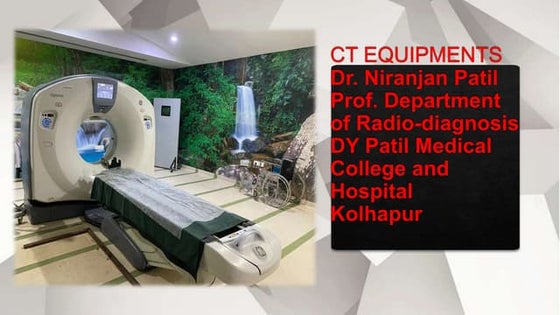 Components of CT Scan Machine | PPTX | Operating Systems | Computer ...