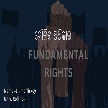 ମୌଳିକ ଅଧିକାର CTER_ LILIMA TIRKEY uploaded by Prasanta Mahanta.pptx