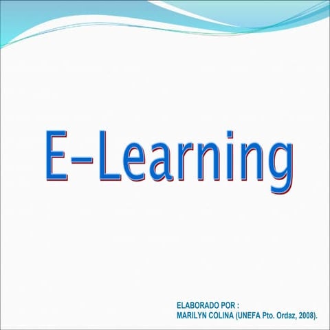E-learning, b-learning, m-learning | PPTX