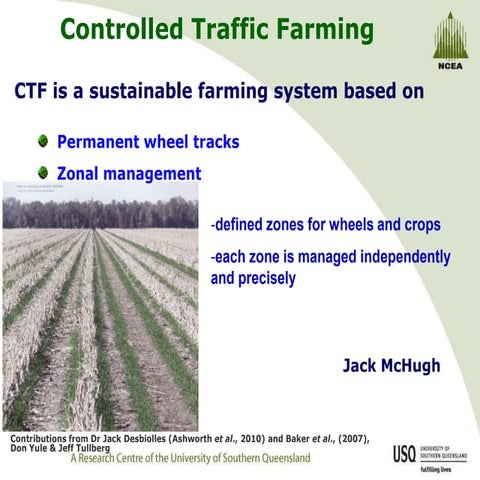 Controlled traffic farming | PPTX