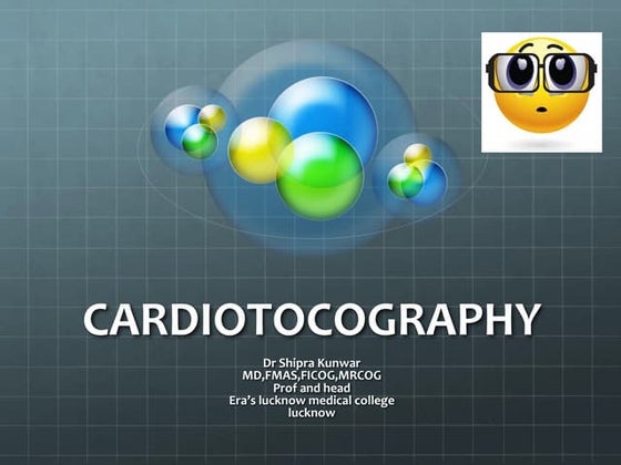 Cardiotocography (CTG) | PPT | Pregnancy | Reproductive Health