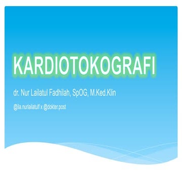 Kardiotokografi | PPTX