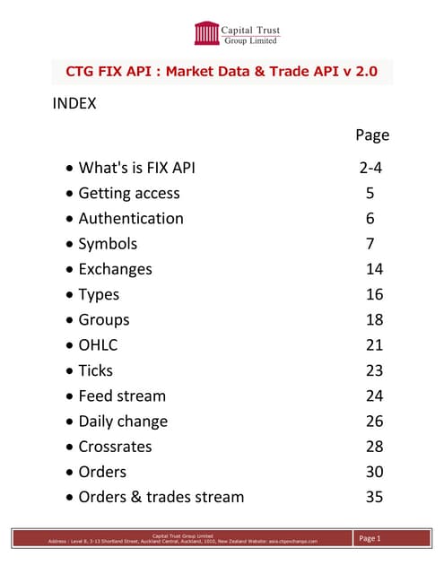 Enable Trade with FIX Protocol-based Products - PhiFIX | PDF