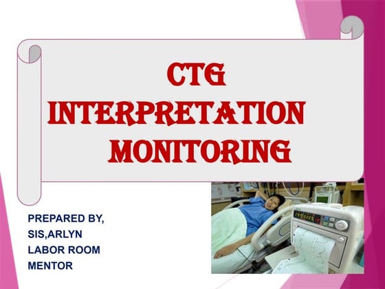 Cardiotocography (CTG) | PPT | Pregnancy | Reproductive Health