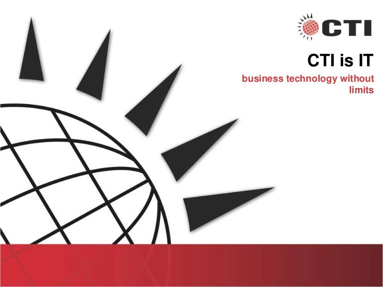 CTI Overview