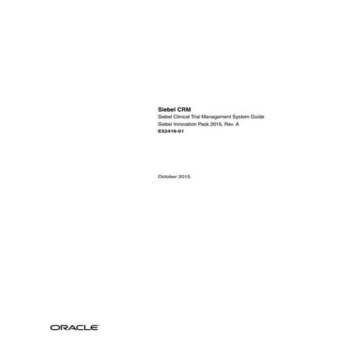 Clinical Trial Management Systems Pdf