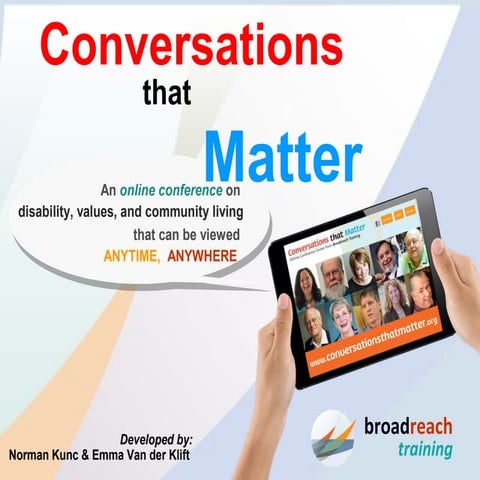 Conversations that Matter overview | PPT | Business Expos & Conferences ...