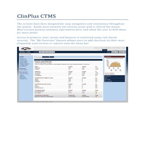 CTMS Screen Shots Updated 11 10 09 | DOCX | Computing | Technology ...