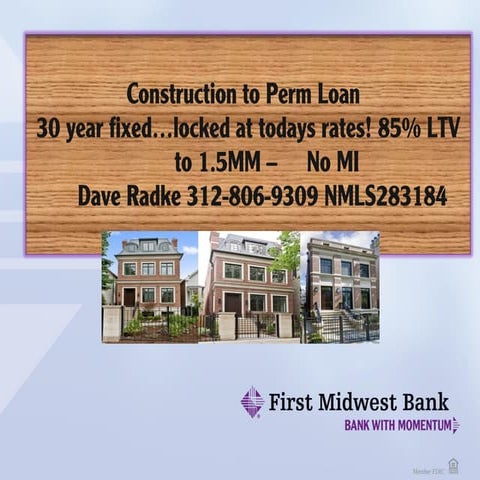 The Best Construction to Perm. Lending Program in Chicago | PPT