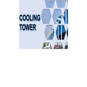 Basic idea of cooling tower and it's component | PPTX