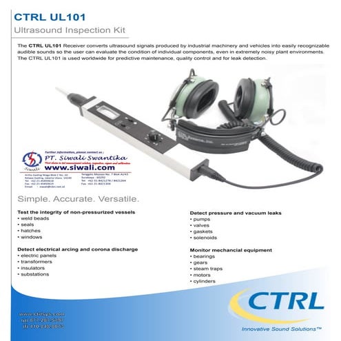Datasheet CTRL System UL101 | PDF