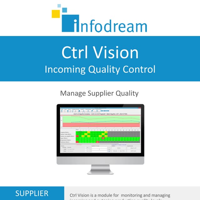 Ctrl vision - Incoming Quality Control | PDF