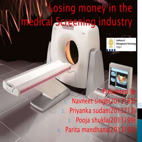 Ct scan crisis | PPT