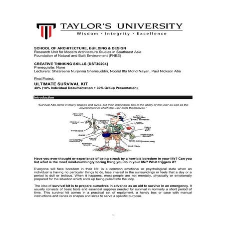 Cts final project_survivalkit-2 | PDF