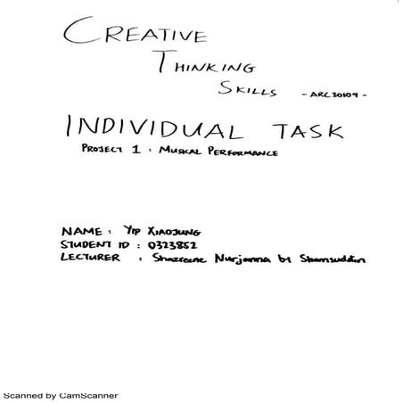 Cts individual | PDF