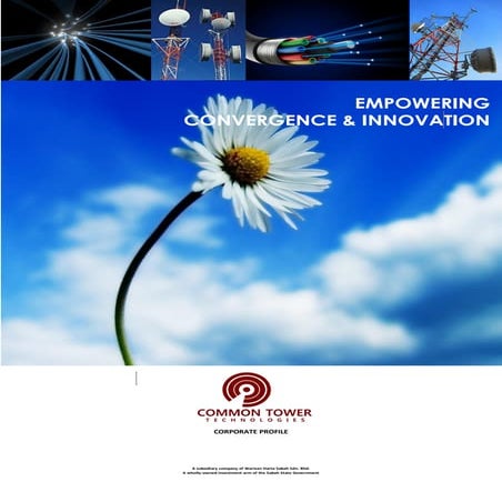 CTTSB - Common Towers Technologies Sdn. Bhd. Corporate Profile 2013 | PDF