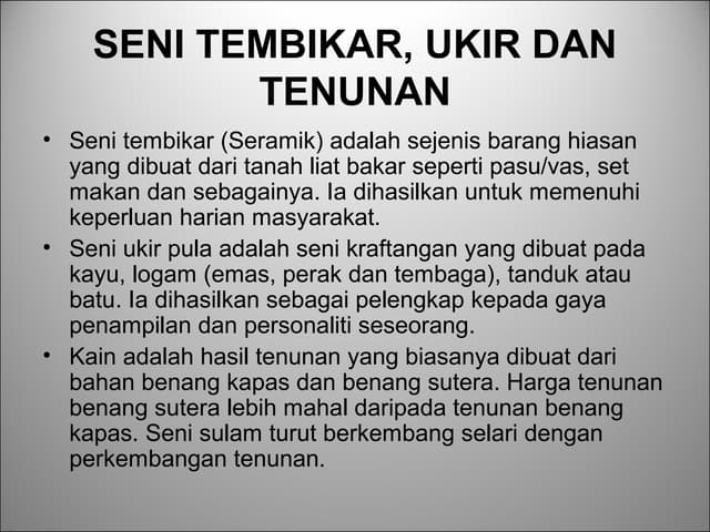 Seni Seramik Slide PPT | PPSX