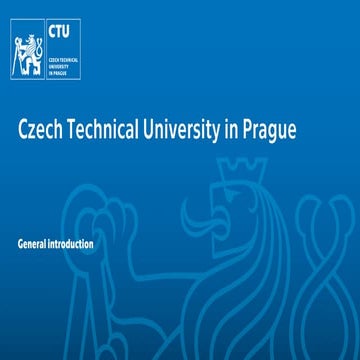 An introduction in what CTU is and what it does | PDF