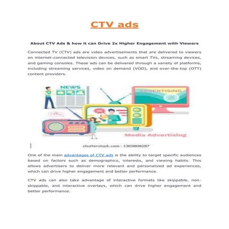 CTV Ads | PDF