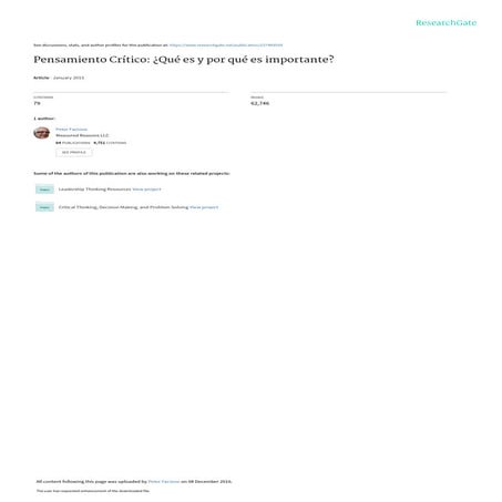 Ctww spanish pensamiento-criticofacione | PDF