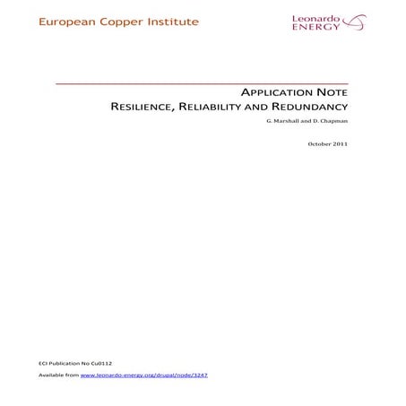 Application Note – Resilience, Reliability and Redundancy | PDF