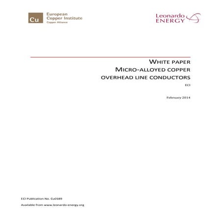 New generation of copper alloy conductors for overhead electricity ...
