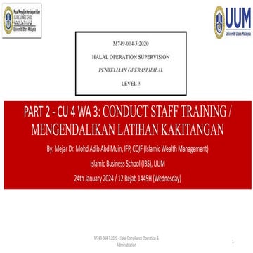 CU 4 WA 3 CONDUCT STAFF TRAINING - Part 2.pptx