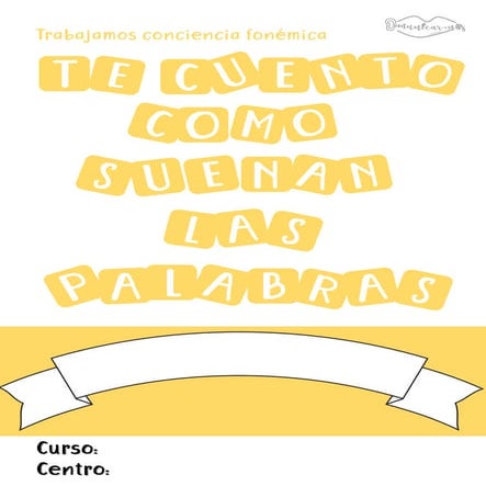 Cuadernillo conciencia-fonémica | PDF