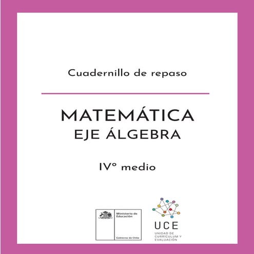 Formulario Matemático | PDF