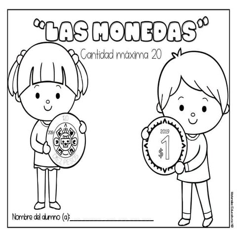 Hoja De Trabajo Para Identificar Monedas Y Valores