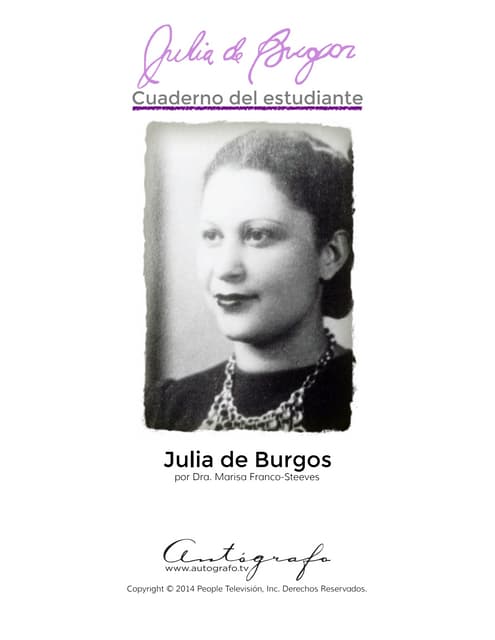 Julia de burgos | PPTX