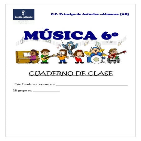 Cuaderno de-música-libro-1-muestra-gratuita | PDF