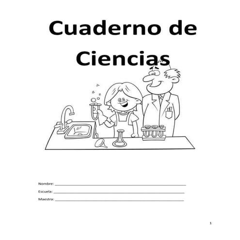 Cuaderno de ciencias 2do | DOCX