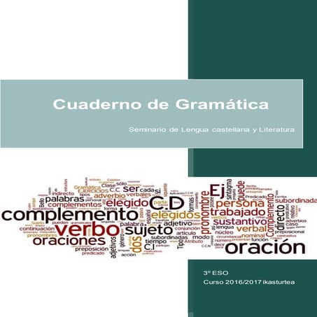 Cuaderno de gramática dbh3 2016 17 | DOCX