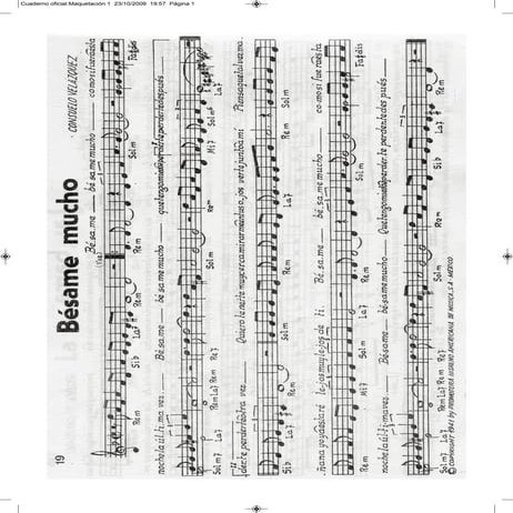 Cuaderno de repertorio oficial | PDF